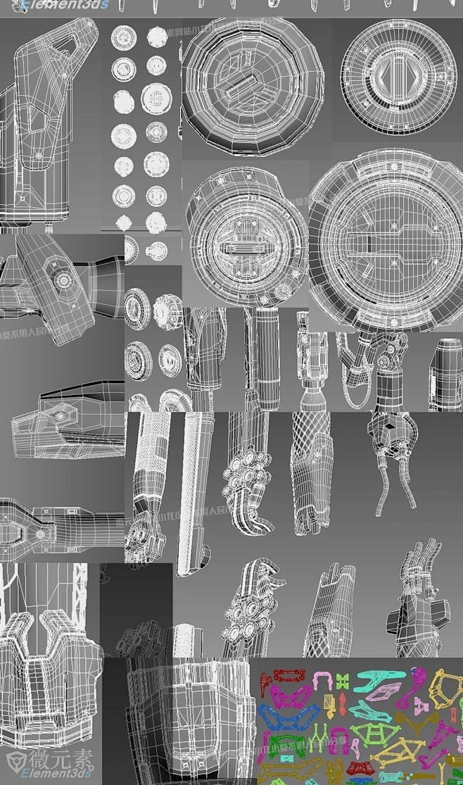 终极布线教程 硬表面细分高精细单体建模 机械零件 maya c4d max通用 讲的太细致 感动-教程下载-微元素Element3ds - Powered by Discuz!-花瓣网