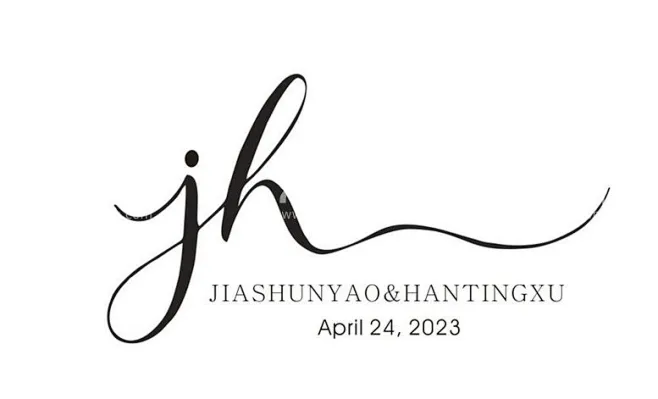 婚礼logo设计 - 源文件下载【酷图网】jhlogo,婚庆logo,英文logo,字母logo,jlogo,-花瓣网
