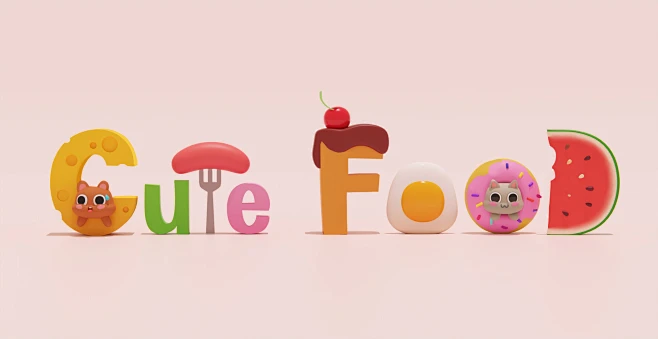 CUTE FOOD Collection-花瓣网