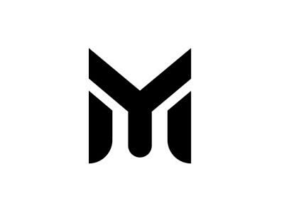 MY YM logo design