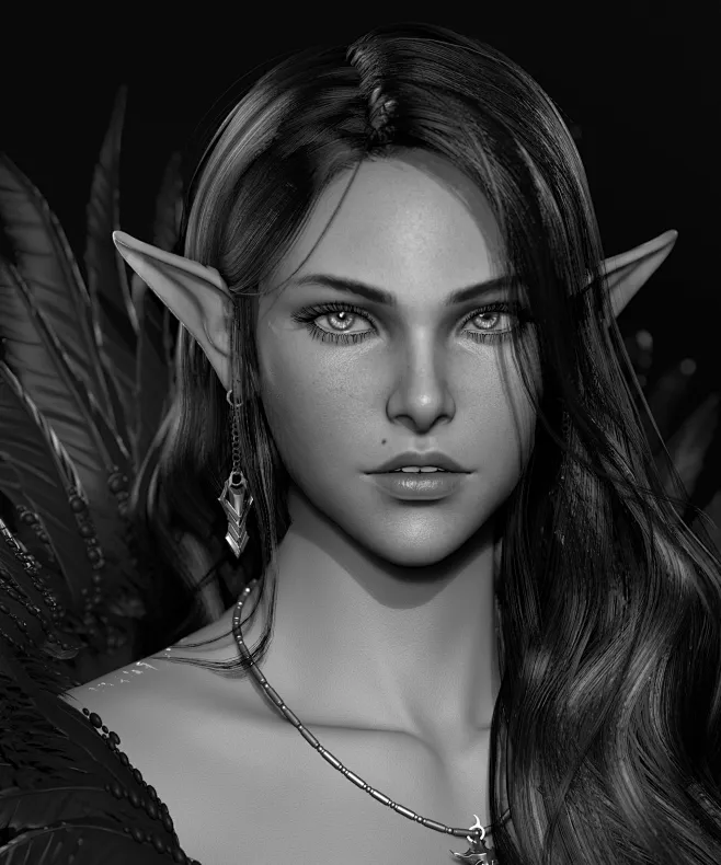 artstation★745期★44P★|韩国 gyu bin yun★写实角色CG欣赏★gbin|-花瓣网