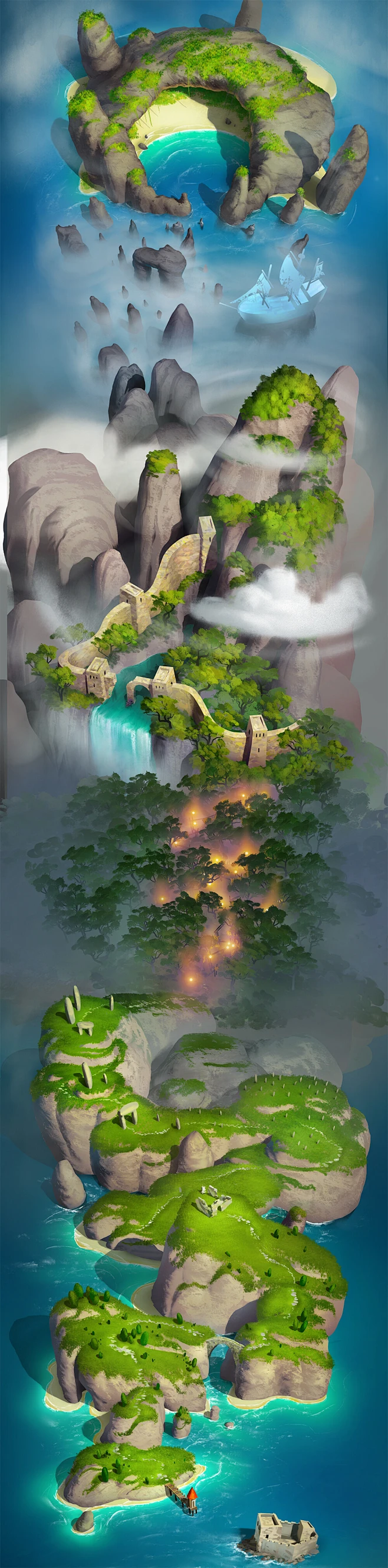 Treasure Hunt Go – Key Art-花瓣网