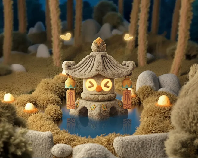 仙人图卷 / Fairy Scroll :: Behance-花瓣网