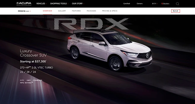 ACURA RDX on Behance-花瓣网