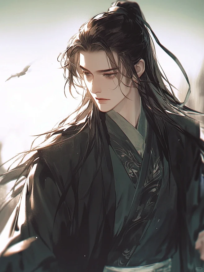 古言男主有脸了｜古风男生封面插画素材｜A131 - 小红书图片_男图片素材-花瓣网