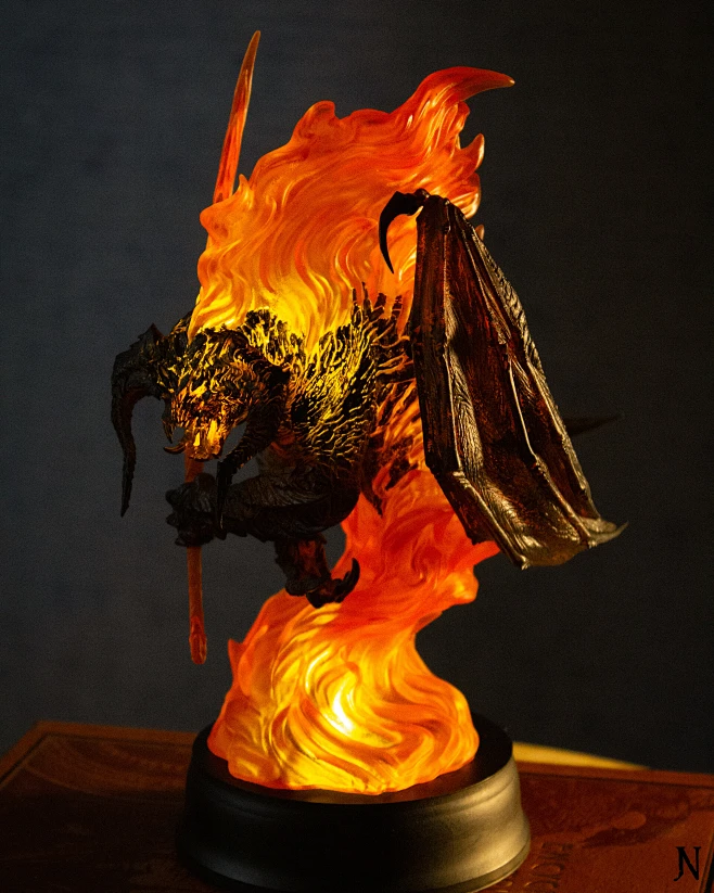 Balrog Light-Up Bust-花瓣网