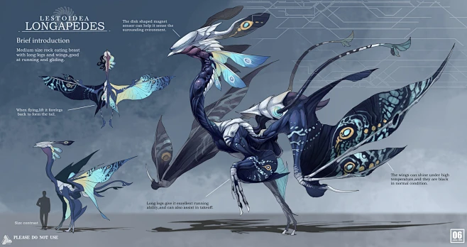 Alien monster design-花瓣网