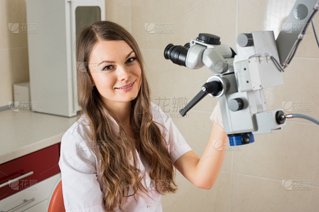 显微镜,现代,牙科诊疗室,儿童牙科,牙医椅,龋齿,牙科诊所,外科手套