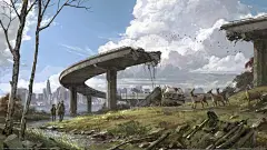 末日废墟插图图片大全-末日废墟插图高清好看的图片--花瓣草莓vivi的画板