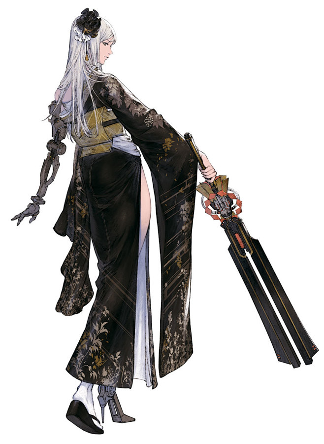 Gayle，来自 NieR Reincarnation 的新年猎人艺术