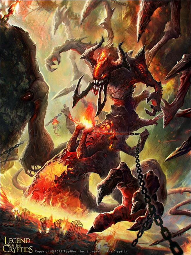 万智牌卡牌插画Legend of the cryptids来自cgbook.cn (641)