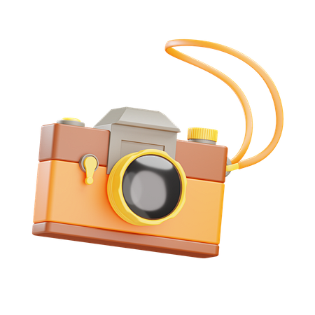 Camera 3D Icon
