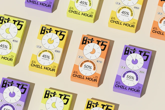 品牌全案设计 | CHILL HOUR巧克力-古田路9号-品牌创意/版权保护平台-花瓣网