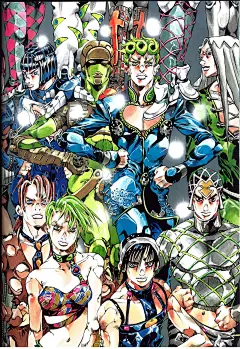 JOJO的奇妙冒险图片大全-JOJO的奇妙冒险高清好看的图片--花瓣୨୧画画的小也♡的画板