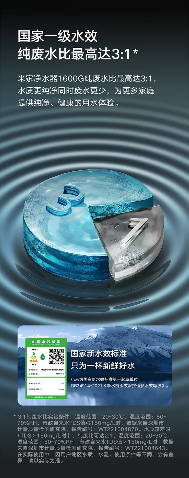 【高端新旗舰】小米米家净水器1600G家用直饮RO反渗透过滤厨下-tmall.com天猫-花瓣网