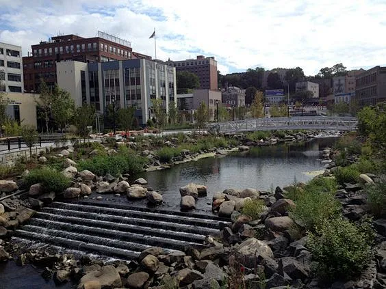 Since breaking ground in December, 2010, the Saw Mill River daylighting ...
