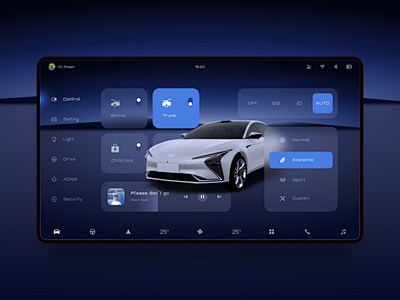 HMI Concept No.8 设计 hmi ui-花瓣网
