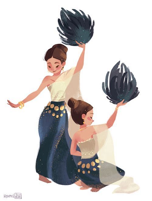 Thai Dance by hyamei on deviantART