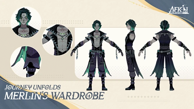 AFK Journey: Merlin's wardrobe-花瓣网
