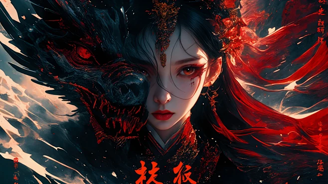 ZXM-半脸-hzj(4)-花瓣网