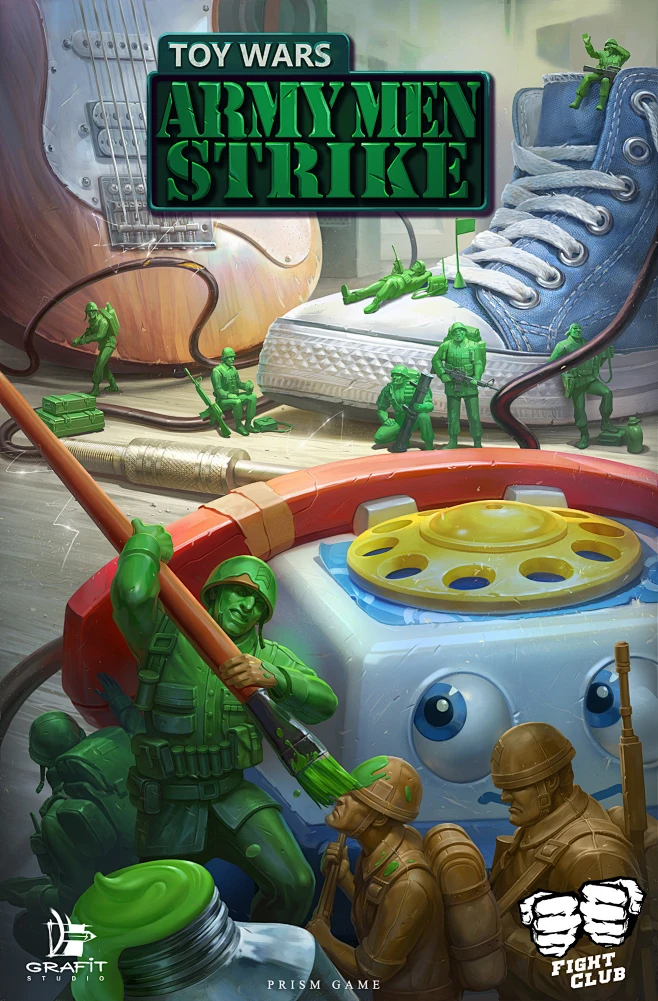 Army Men Strike, Grafit Studio : Game posters that brings us back to ...