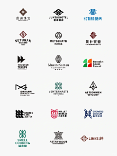 极简logo-花瓣网|陪你做生活的设计师 | 建筑logo