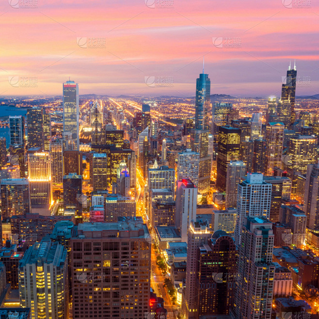 城市,芝加哥市,威利斯大厦,伊利诺斯州,无人,户外,滨水,都市风景,现代,街道