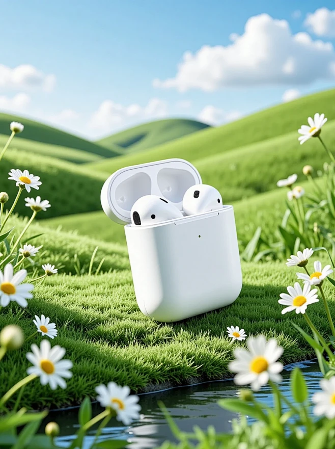 F.1-电商草地蓝天场景-LoRA-Roger-LiblibAI-花瓣网