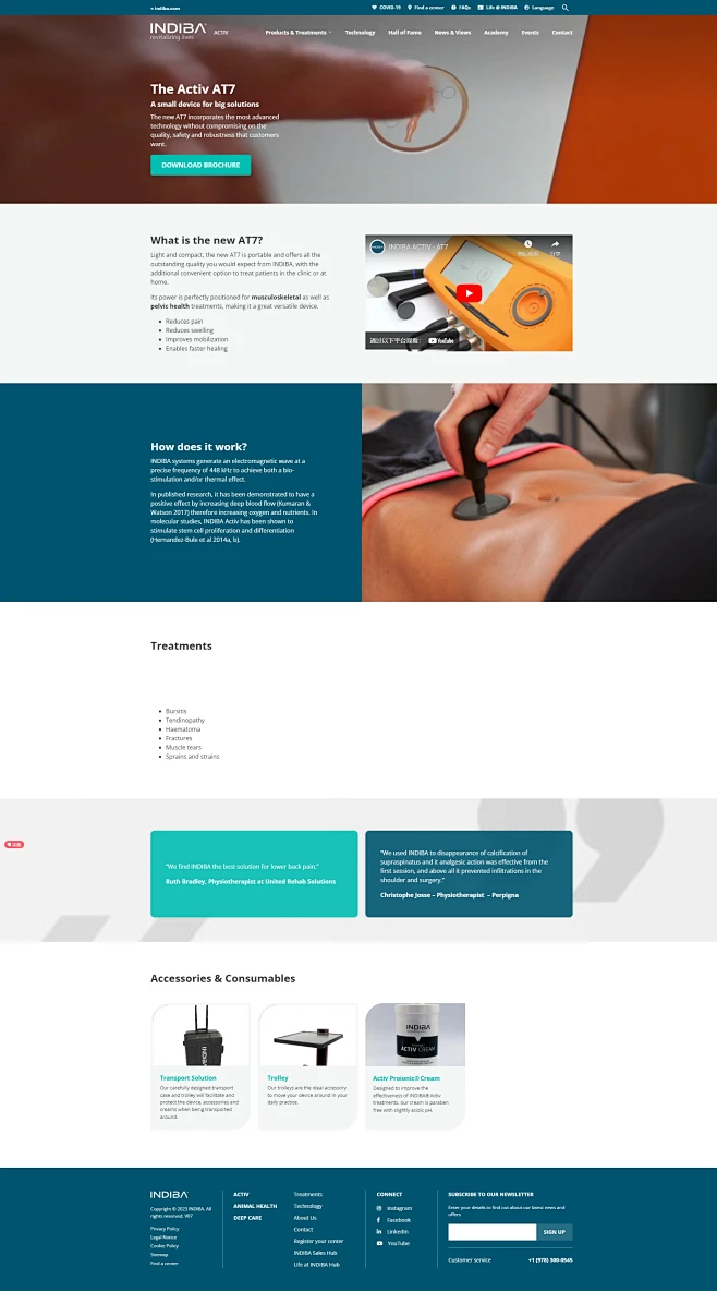 Activ AT7 - INDIBA S.A. America-花瓣网