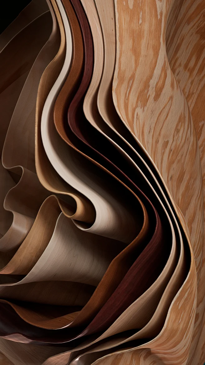 wood 3D CGI redshift Abstract Art rendering c4d textures softbody ...