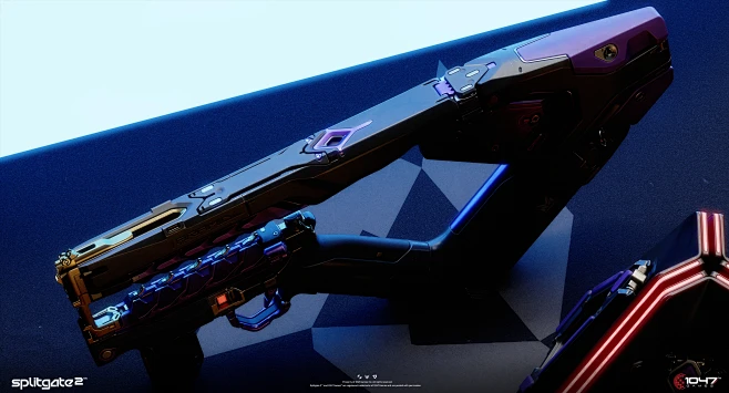 Splitgate 2 - Meridian 衝鋒槍與攜帶式雷達-花瓣网