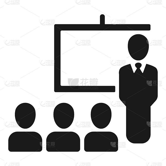 Presentation vector flat icon