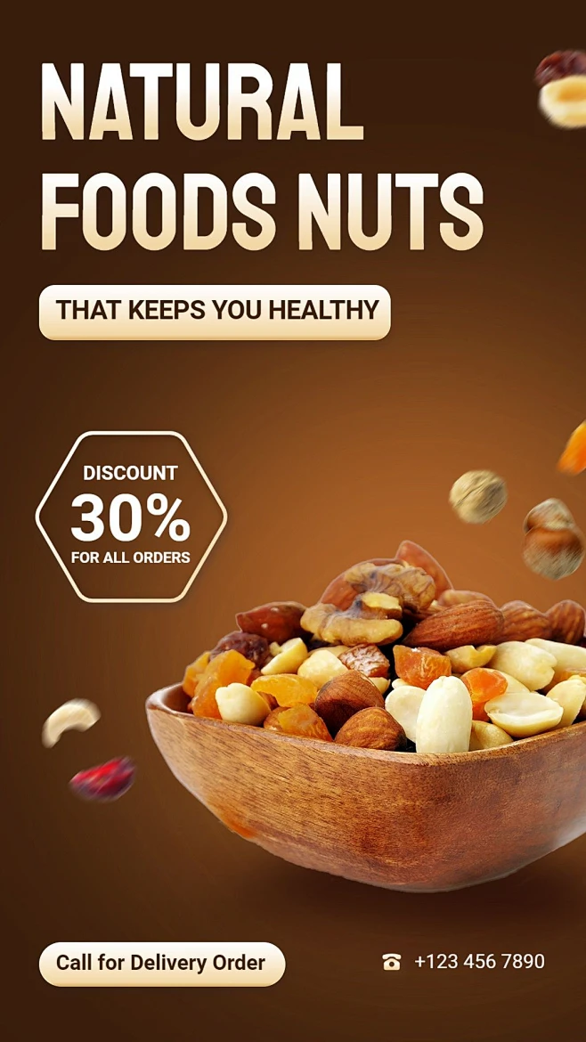 Mixed Nuts Consumer Packaged Food and Groceries Discount Sale Promo ...