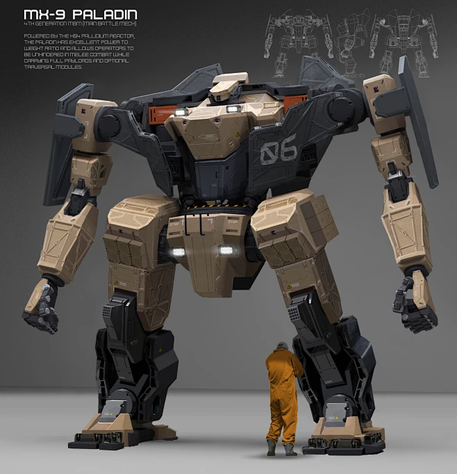 Mech design - MX9-花瓣网