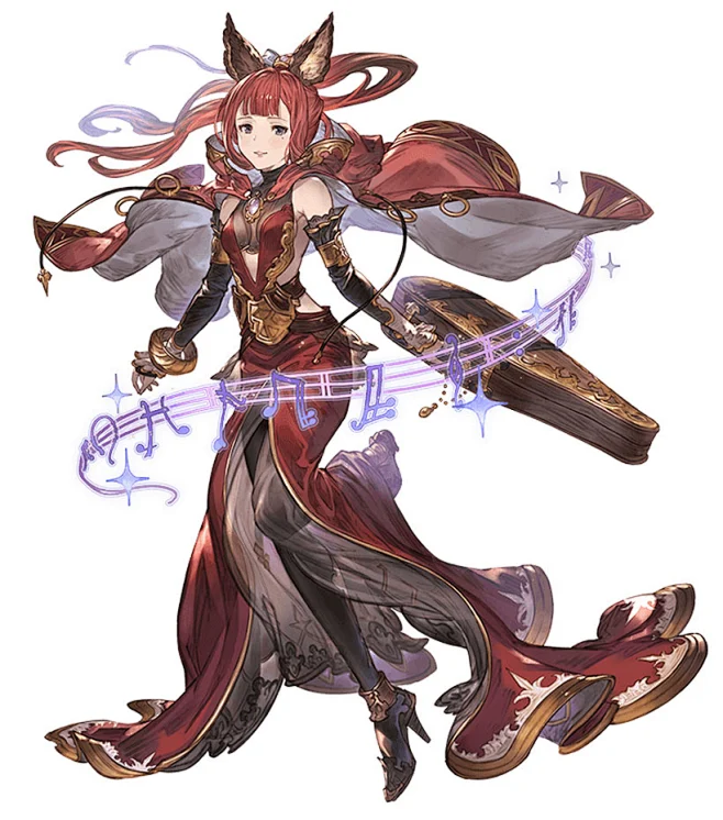 Selfira SSR Character Art from Granblue Fantasy-花瓣网