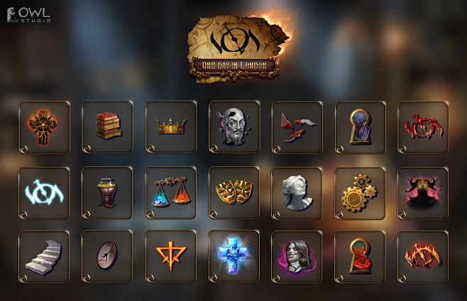 Sky Treasures - Logo & UI, OWL Studio : Sky Treasures is an in-house ...