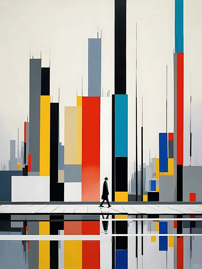 蒙德里安 - 小红书-花瓣网