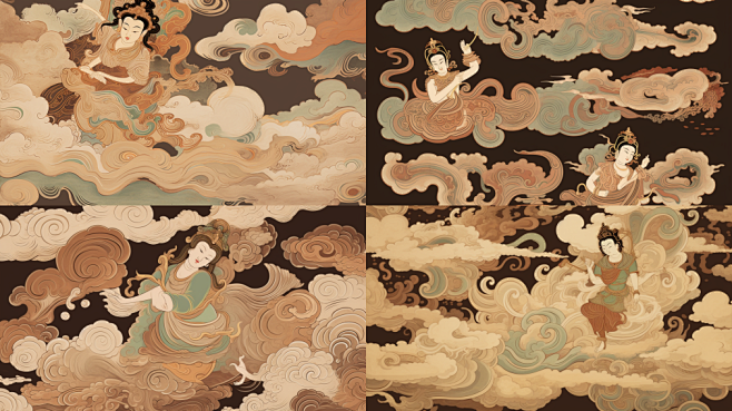 531764587_Dunhuang_Cloud_Pattern_Material_Elements_Similar_imag ...