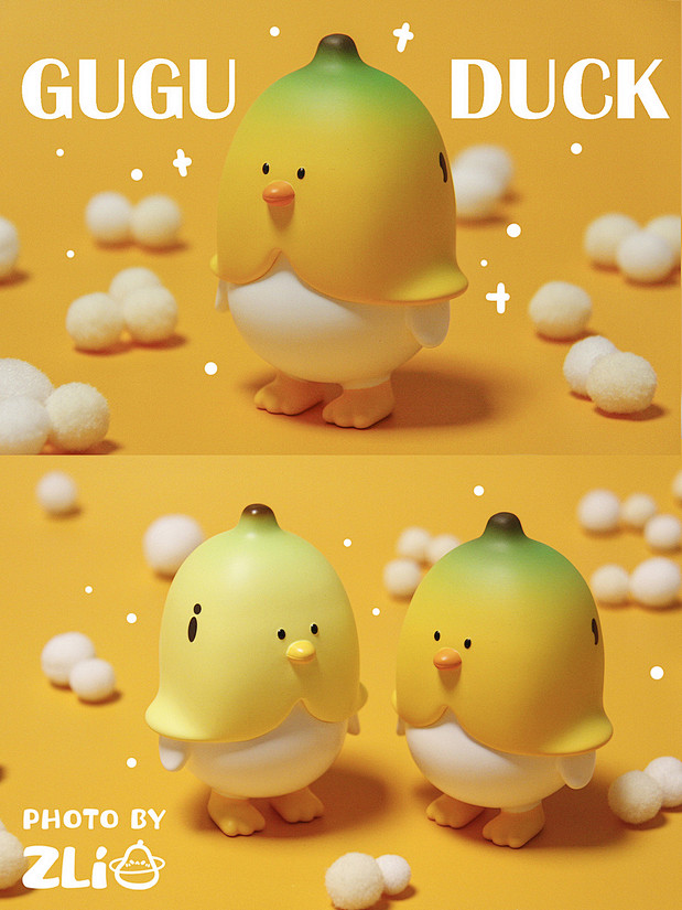 GUGU DUCK蕉绿鸭 | 暖雀网-吉祥物设计/ip设计/卡通人物/卡通形象设计/卡通品牌设计平台-花瓣网