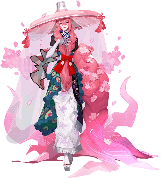Sakura (Sakuya-hime) : With Sakuya-hime's divine Power, she strives for ...
