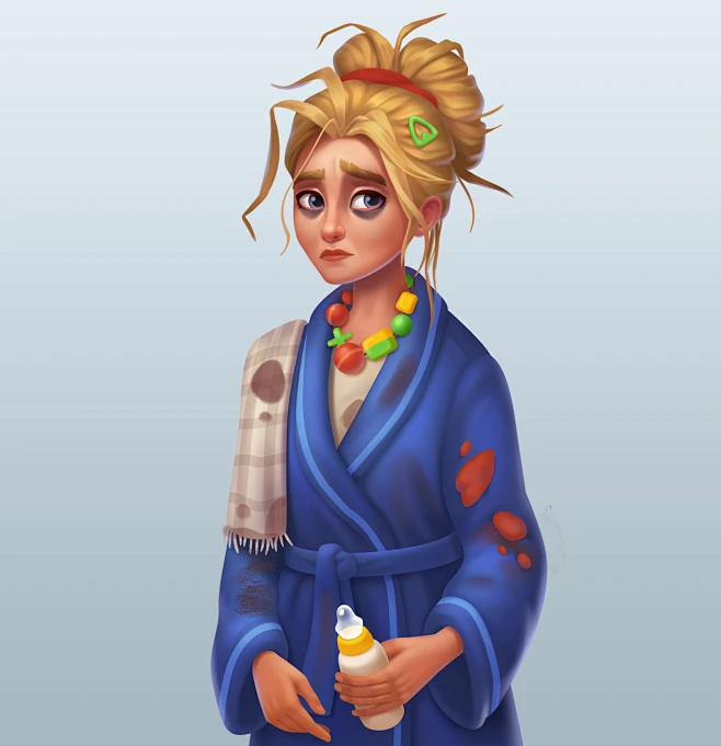 Character for Solitaire Makeup&Makeover-花瓣网