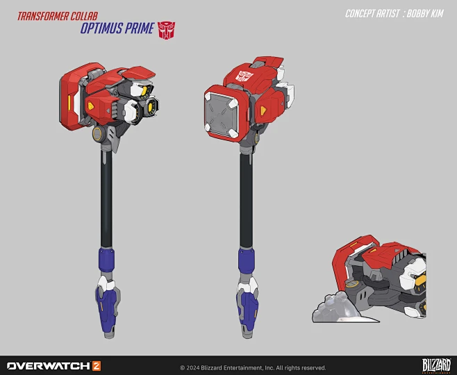 Overwatch 2: Reinhardt Skin Concept-花瓣网