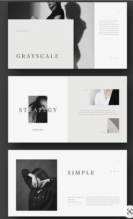 an image of the website design for grayscale, which is designed in ...