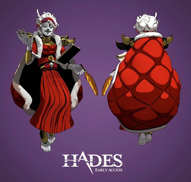 Jen Zee 创作的《Hades》角色原画。9.webp