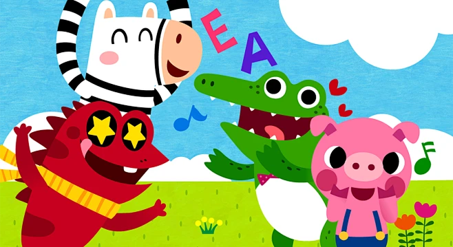PINKFONG - VIDEOS-花瓣网