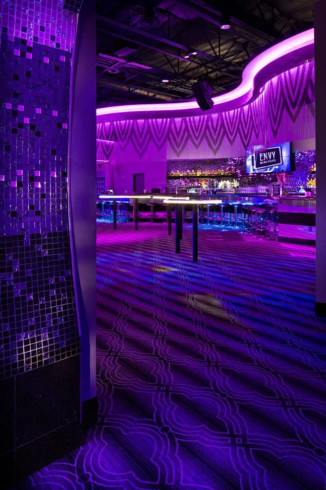 Casino Club Design | Interior Night Club Design | Route 66 Casino ...