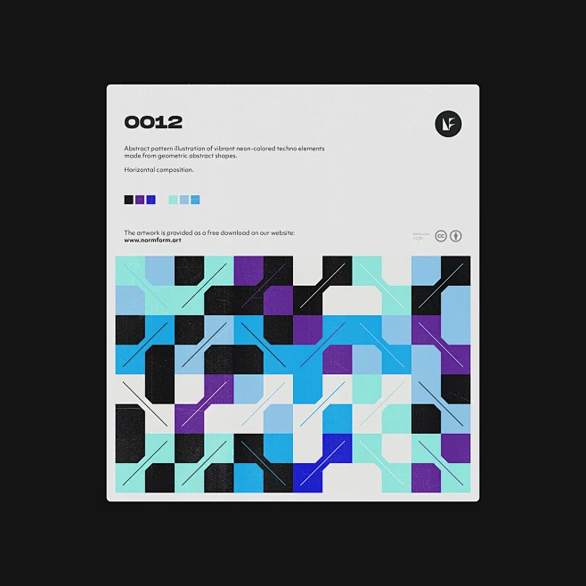 Generative Patterns / March 2021 : Once a day, we publish a visual artwork on www.normform.art ...