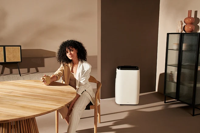 air Airco bright cooling fans Flash lighting minimal studio-花瓣网