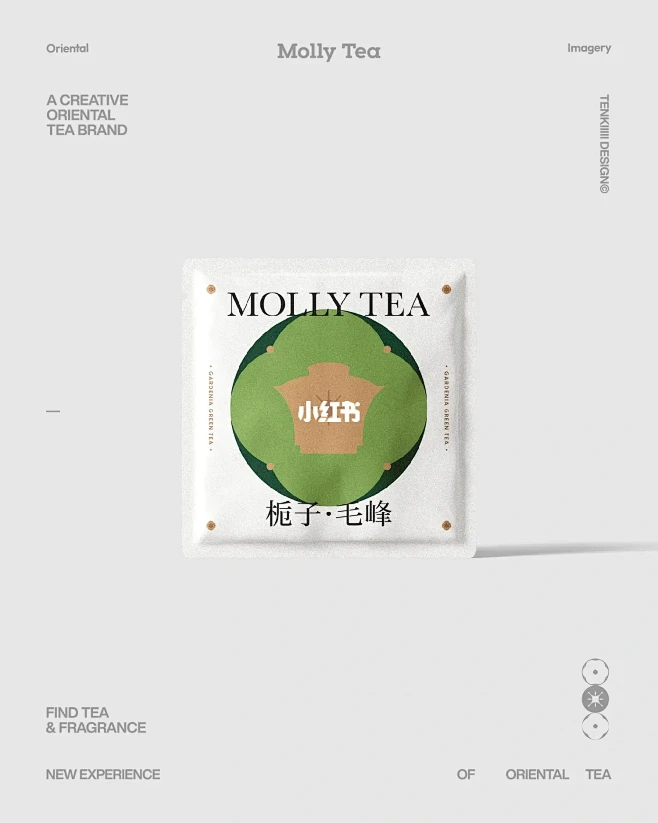 原创设计 | 茉莉奶白品牌图形纹样-花瓣网