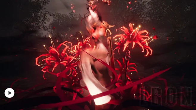 2023个人练习-魔女火焰花技能-游戏特效原创作品-Magesbox-花瓣网